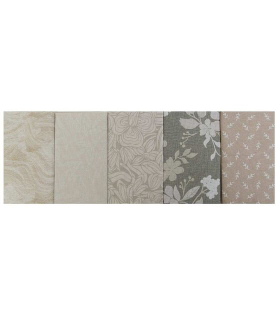 18 X 21 Cream Blender 1 Cotton Fabric Quarters 5ct By Keepsake Calico
