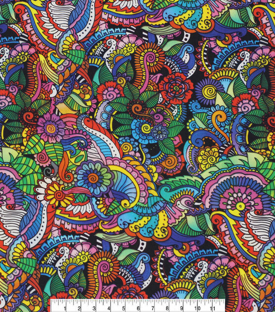 Bright Packed Geometric Quilt Cotton Fabric By Keepsake Calico Joann