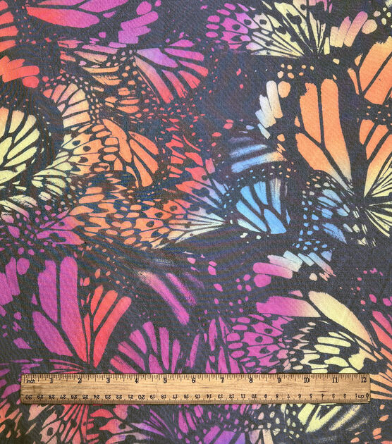 Rainbow Butterfly Wings Organza Fabric Joann