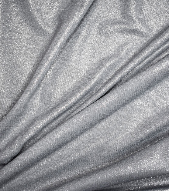 Gray Shimmer Crepe Knit Fabric By Casa Collection Joann