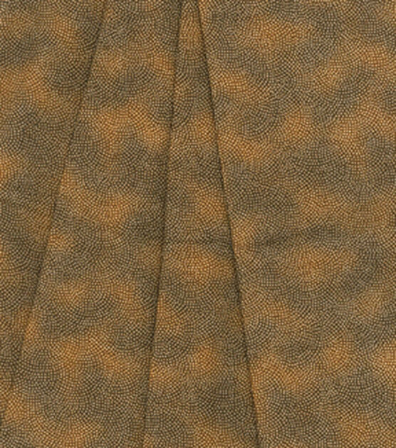 Dark Brown Dotted Circles Cotton Fabric By Keepsake Calico Joann