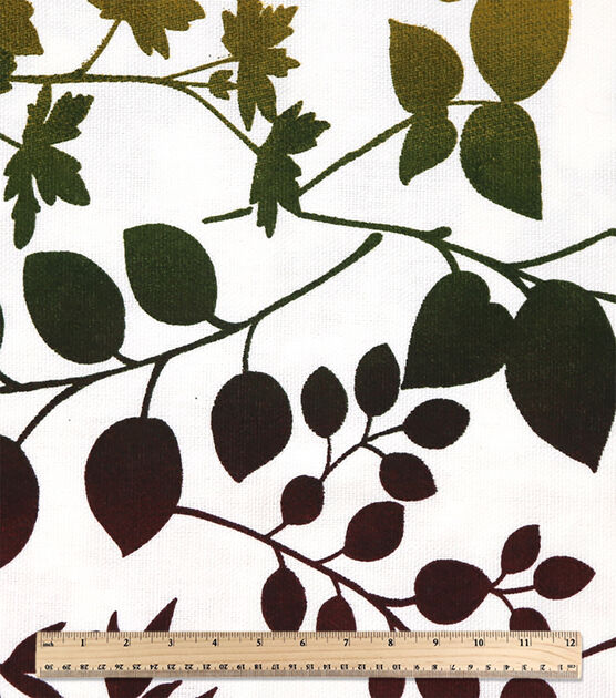 New Leaf Amber Cotton Canvas Fabric Home Essentials Joann