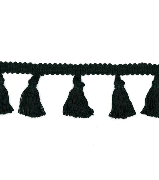 Simplicity Tassel Fringe Trim 2 Black Joann