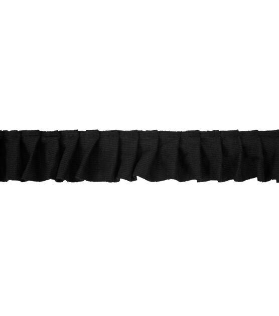 2 Black Ruffle Trim By Simplicity Joann