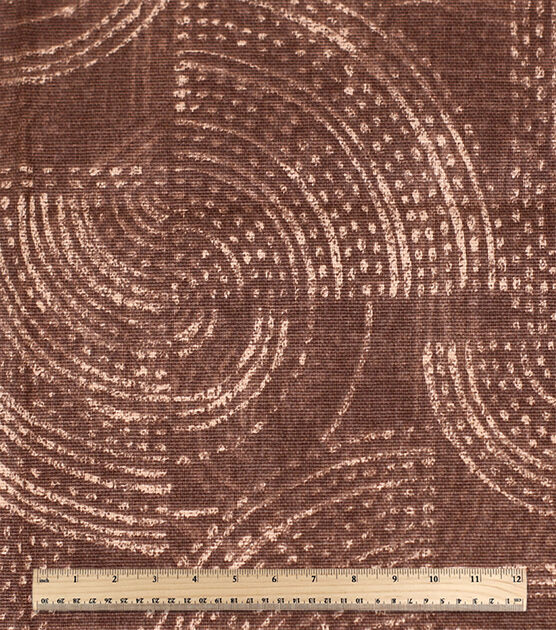 Tribal Lines Brown Cotton Canvas Fabric Joann