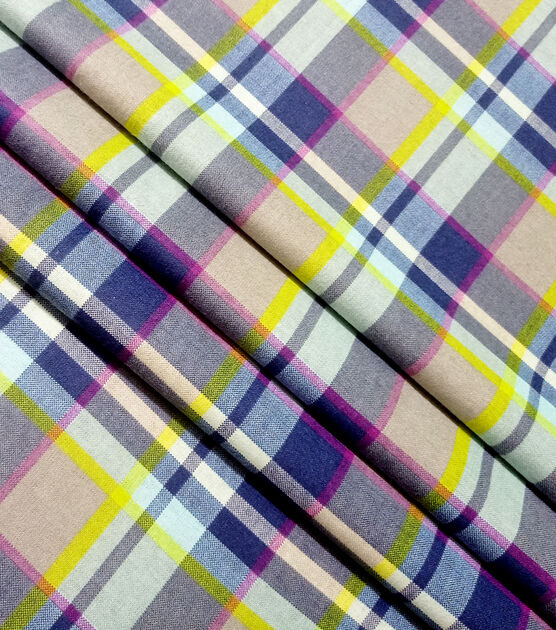 Eddie Bauer Artichoke Plaid Flannel Prints Fabric Joann