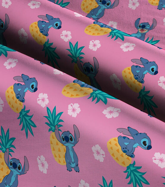 Lilo And Stitch Pineapple Toss Disney Cotton Fabric Joann