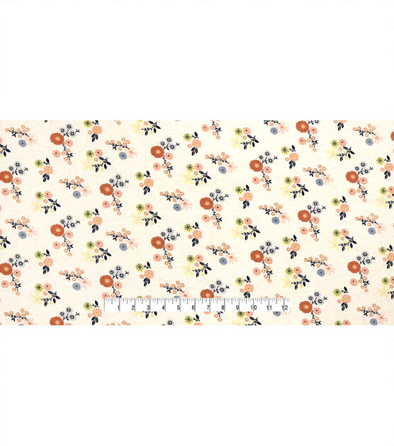Pop Graphic Floral Super Snuggle Flannel Fabric Joann