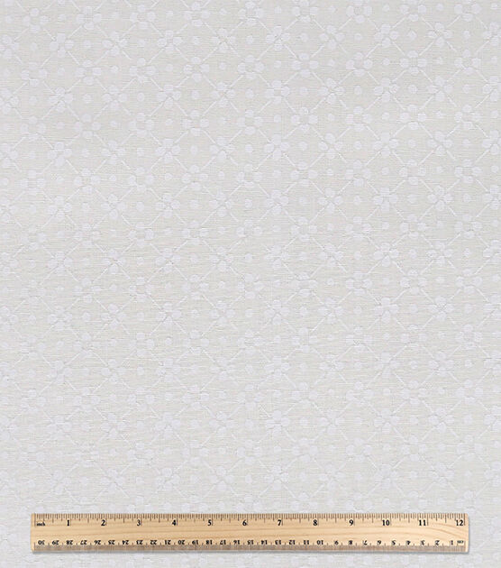 White Packed Diamond Floral Quilt Cotton Fabric By Keepsake Calico Joann