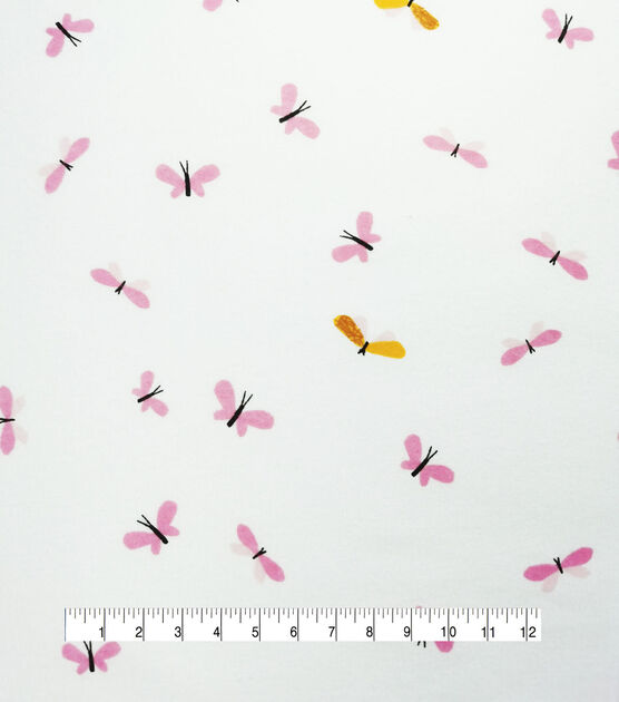 Butterflies Nursery Flannel Fabric By Lil Pop Joann