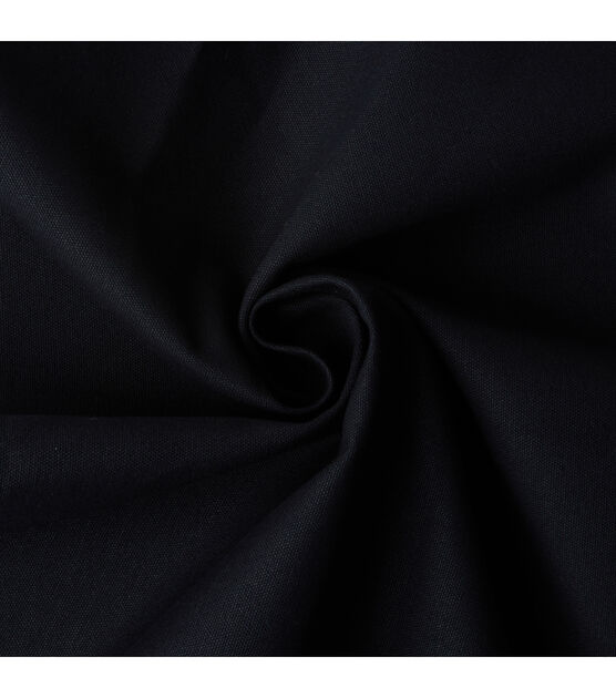 Eddie Bauer Black 15oz Duck Cloth Cotton Canvas Fabric Joann