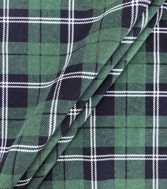 Green And Black Plaid Super Snuggle Christmas Flannel Fabric Joann