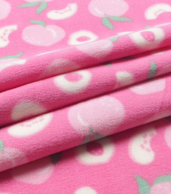 Peaches On Pink Anti Pill Plush Fleece Joann
