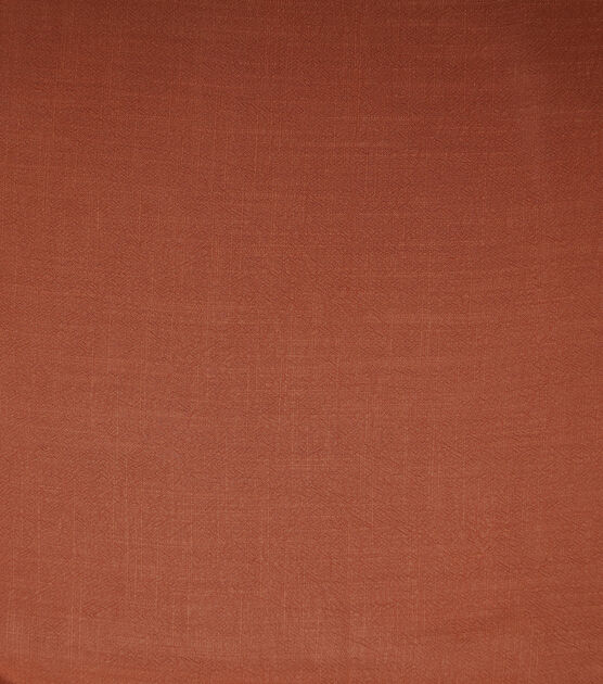 Dark Brown Slub Linen Rayon Blend Fabric Joann
