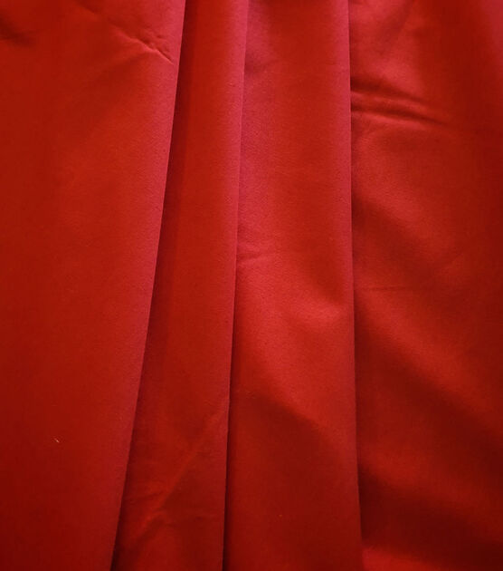 Sew Classics Bottomweight Red Cotton Solid Fabric Joann