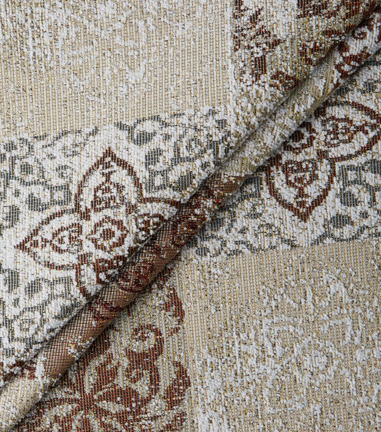 Worn Patchwork Jacquard Fabric Joann