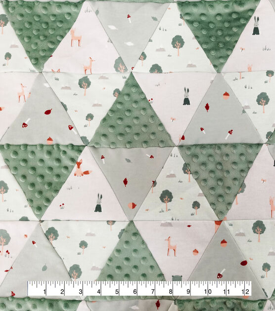 Woodland Cheater Quilt Soft And Minky Nursery Fabric By Lil Pop Joann