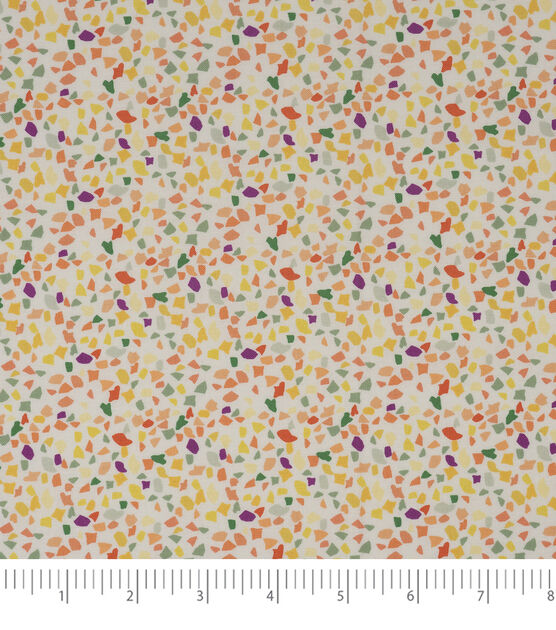 Singer 18 X 21 Orange Butterflies Cotton Fabric Quarter Bundle 5pc