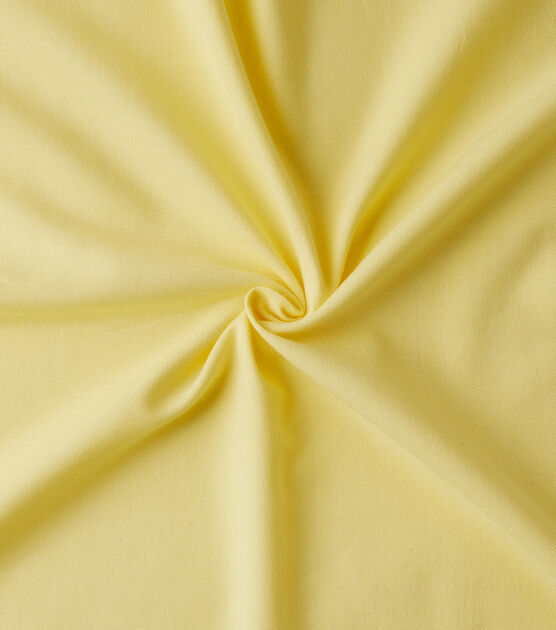 Eddie Bauer Pale Yellow Yarn Dyed Cotton Fabric Joann