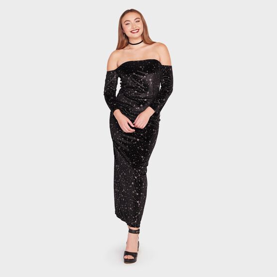The Witching Hour Celestial Star On Stretch Velvet Apparel Fabric Joann