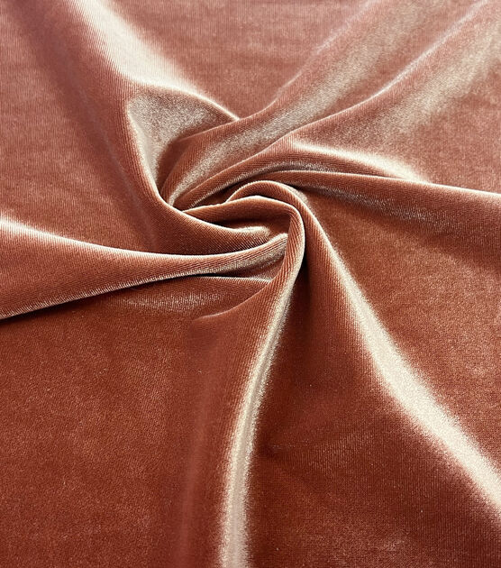 Orange Luster Velvet Fabric Joann