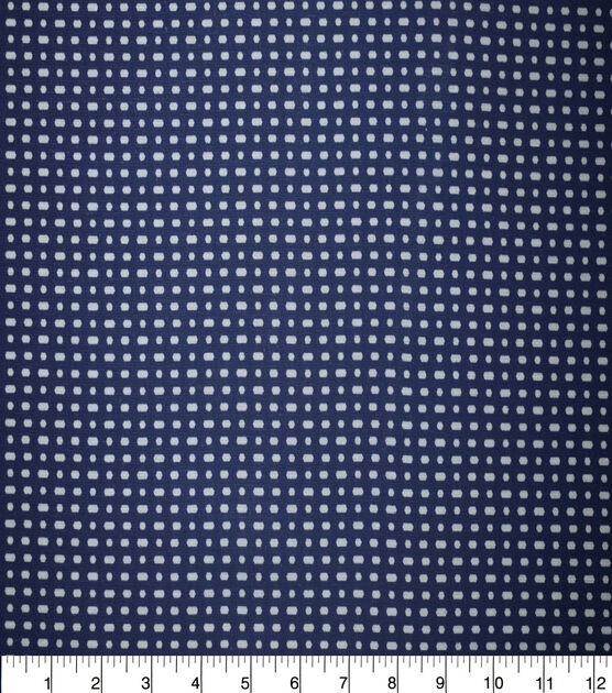 Dots On Navy Quilt Cotton Fabric By Quilters Showcase Joann