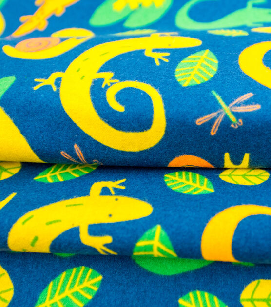 Pop Reptiles Super Snuggle Flannel Fabric Joann