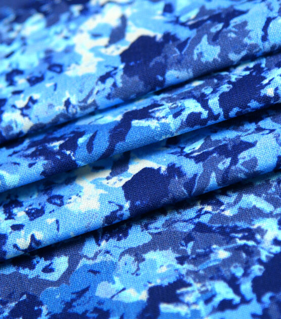 Blue Mystical Forest Blender Quilt Cotton Fabric By Keepsake Calico Joann