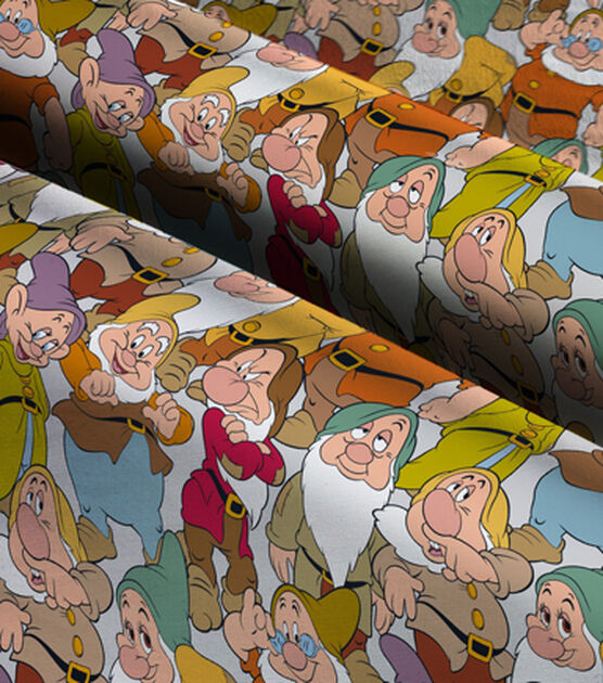 Snow White Icon Packed Disney Cotton Fabric Joann