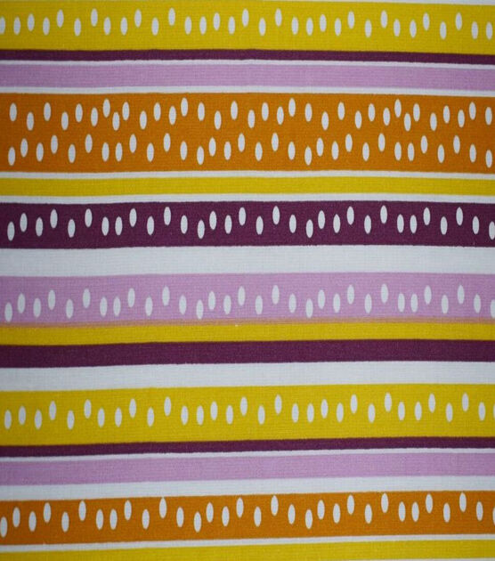 Purple Stripes And Dots Quilt Cotton Fabric By Quilters Showcase Joann