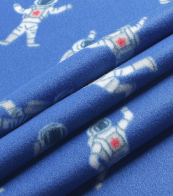 Astronaut Blizzard Prints Fleece Fabric Joann