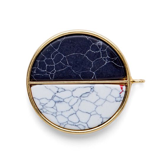 Hildie And Jo Boulevard Gold Circle Pendant