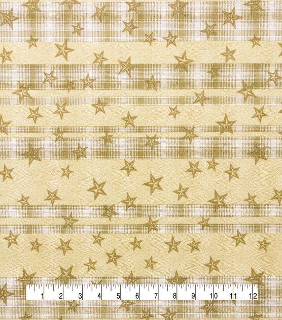 Stars On Cream Patriotic Cotton Fabric Joann