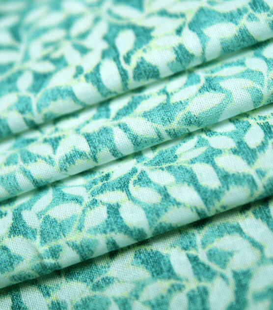 Teal Mystical Forest Vines Quilt Cotton Fabric By Keepsake Calico Joann