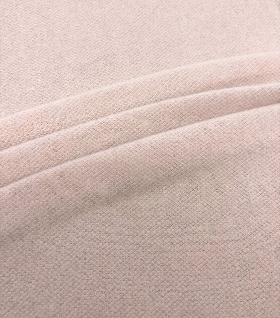 Pink Brushed Sweater Knit Fabric Joann