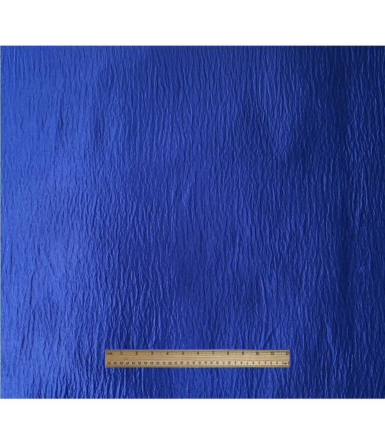 Casa Collection Silky Satin Blue Apparel Fabric Joann