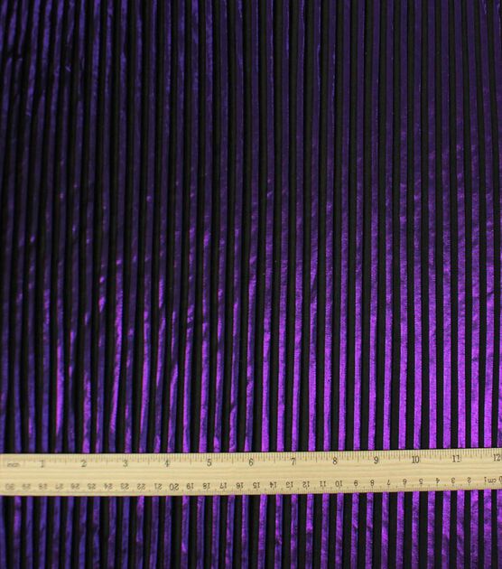 Purple Foil Halloween Pleated Bodre Fabric By The Witching Hour Joann