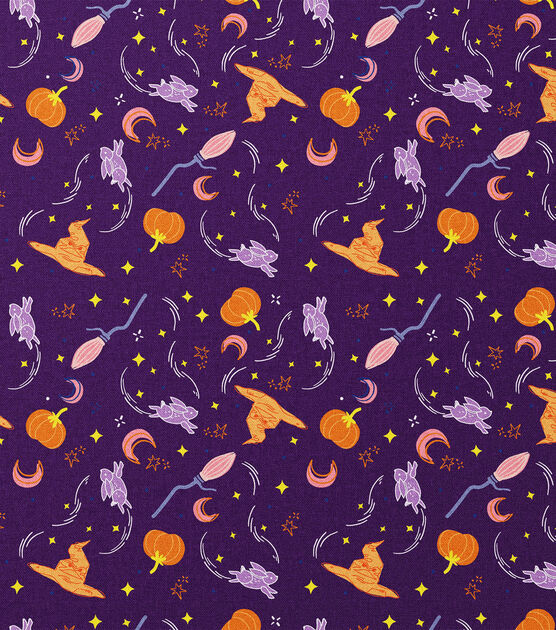 Harry Potter Spooky Magic Halloween Cotton Fabric Joann