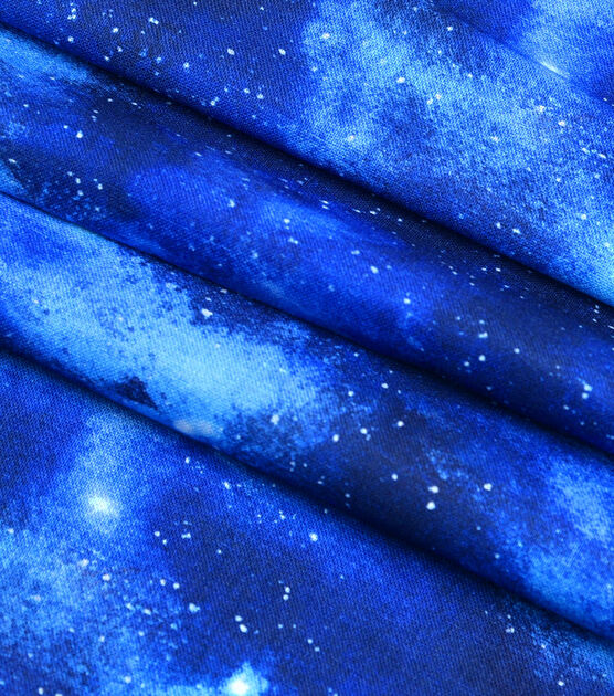 Dark Blue Galactic Blender Quilt Cotton Fabric By Keepsake Calico Joann