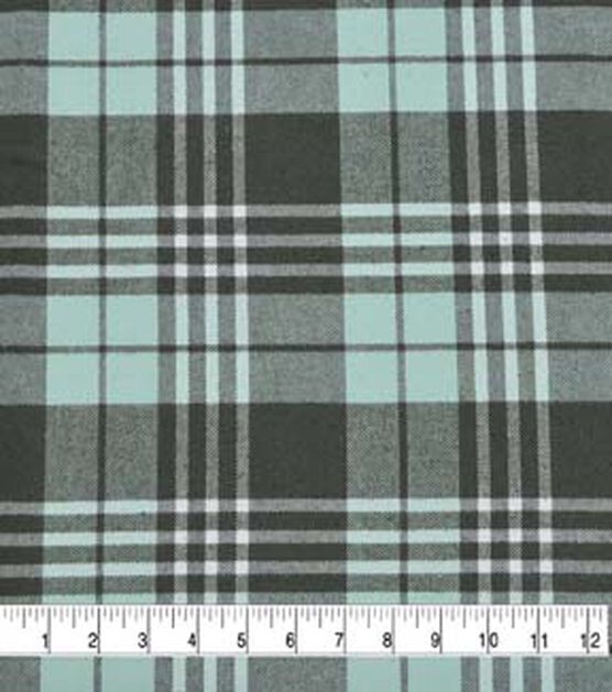 Eddie Bauer Sage Green Plaid Shacket Shirting Fabric Joann