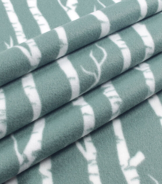 Birch Blizzard Prints Fleece Fabric Joann
