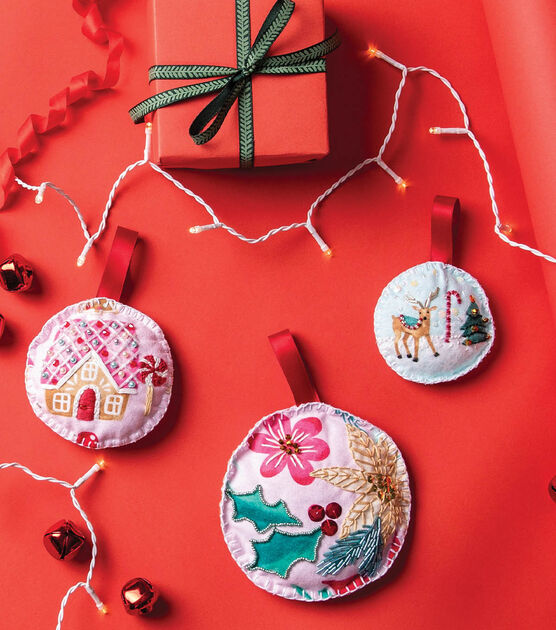 How To Make Embellished Fleece Ornaments Online Joann