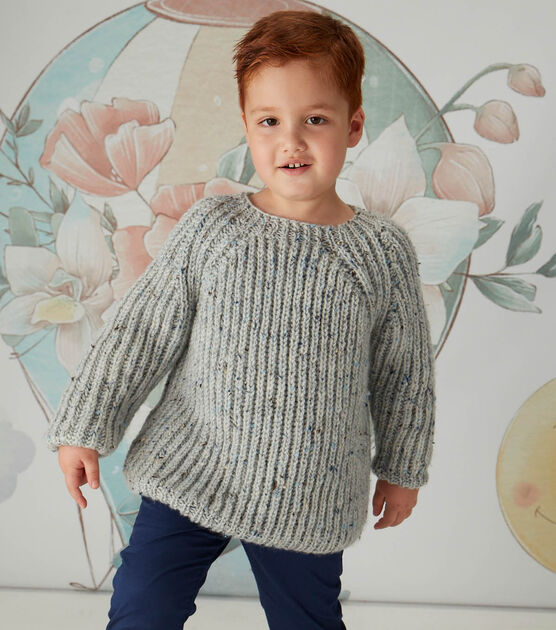 How To Make Wendy With Wool Aran Tweed Knit Raglan Sweater Online Joann