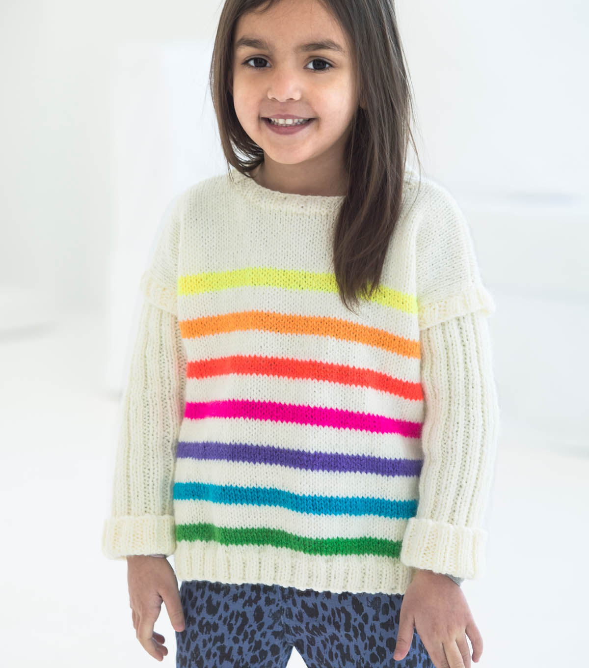 How To Make A Bright Stripes Pullover Joann